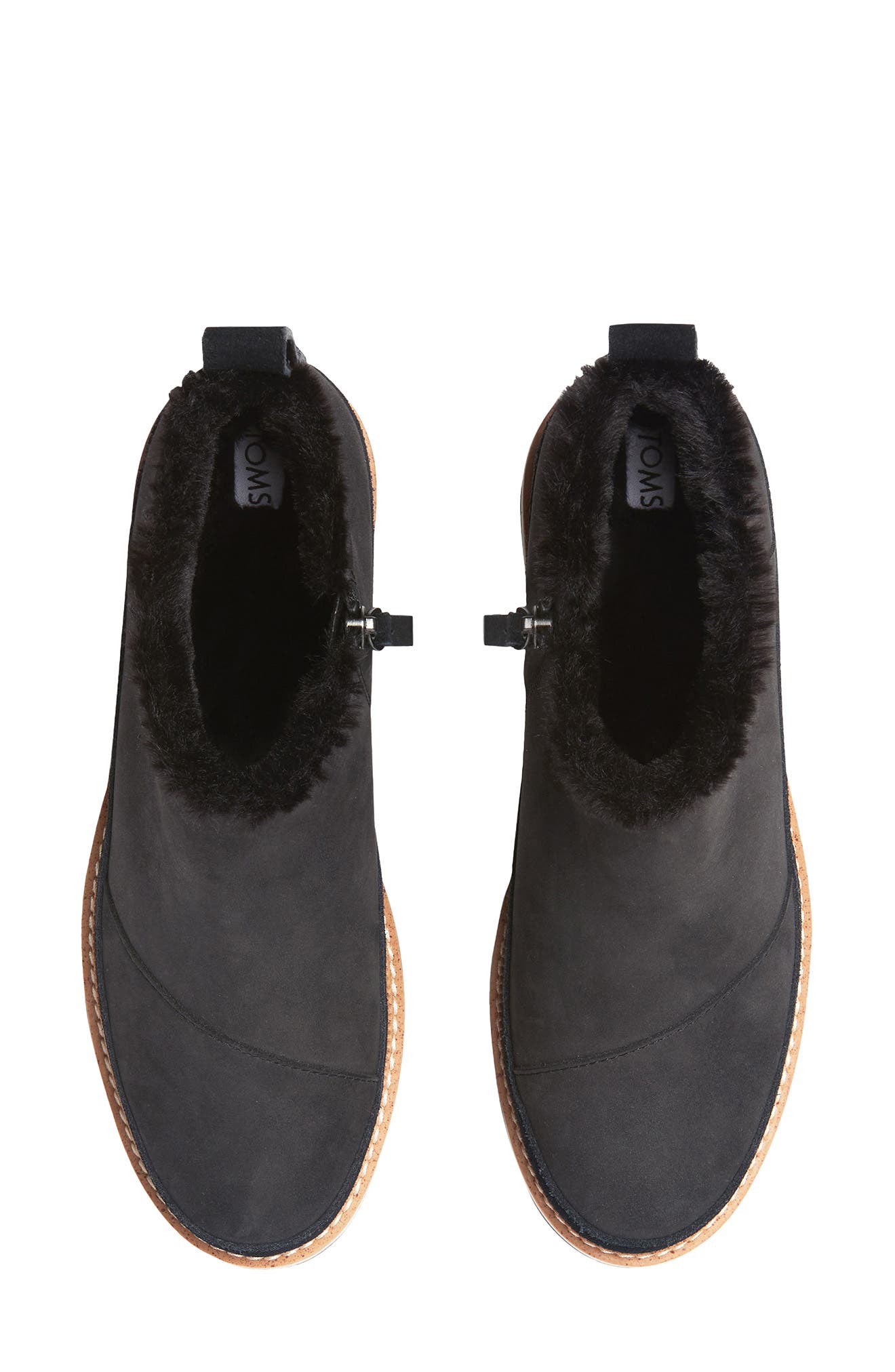 TOMS Marlo Faux Fur Lined Bootie (Women) | Nordstromrack