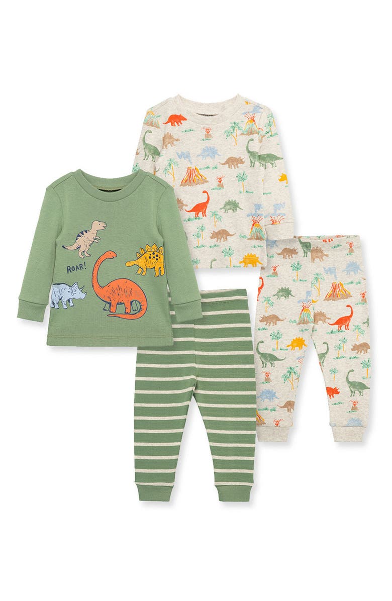 Little Me Kids' Dino Print Pajama Set | Nordstromrack