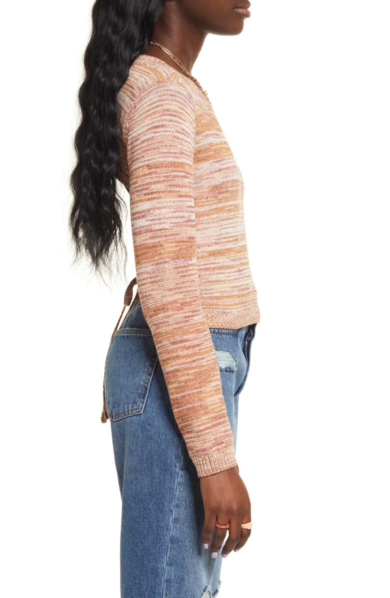 BP. Open Back Tie Sweater | Nordstromrack