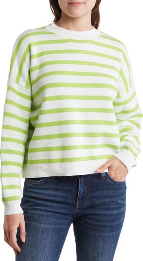 Vigoss Striped Crewneck Sweater | Nordstromrack