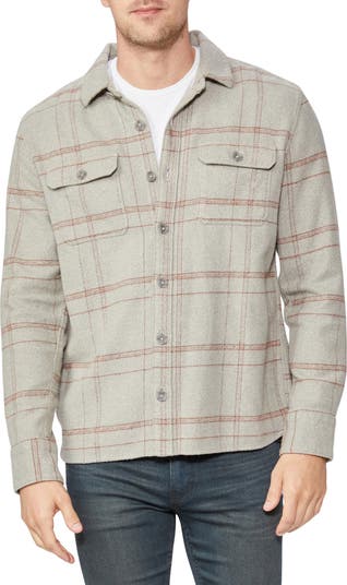 PAIGE Wilbur Plaid Overshirt | Nordstrom