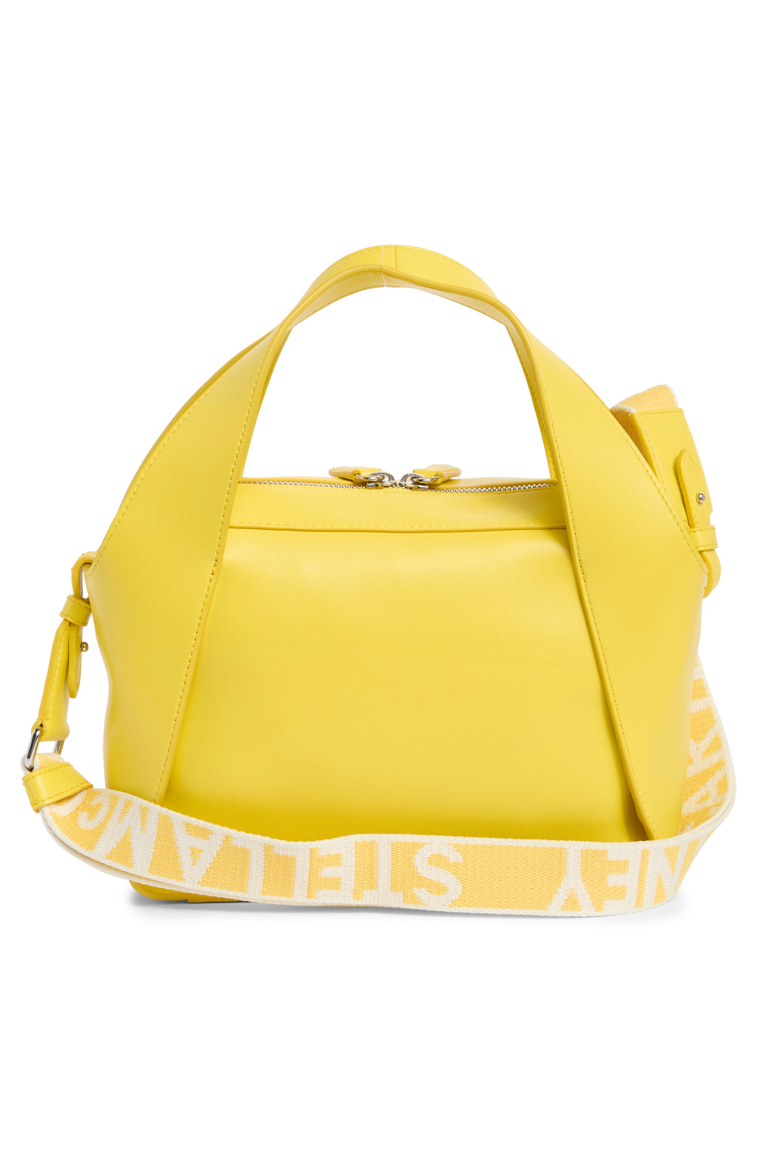 Stella McCartney Logo Line Faux Leather Crossbody Bag | Nordstromrack