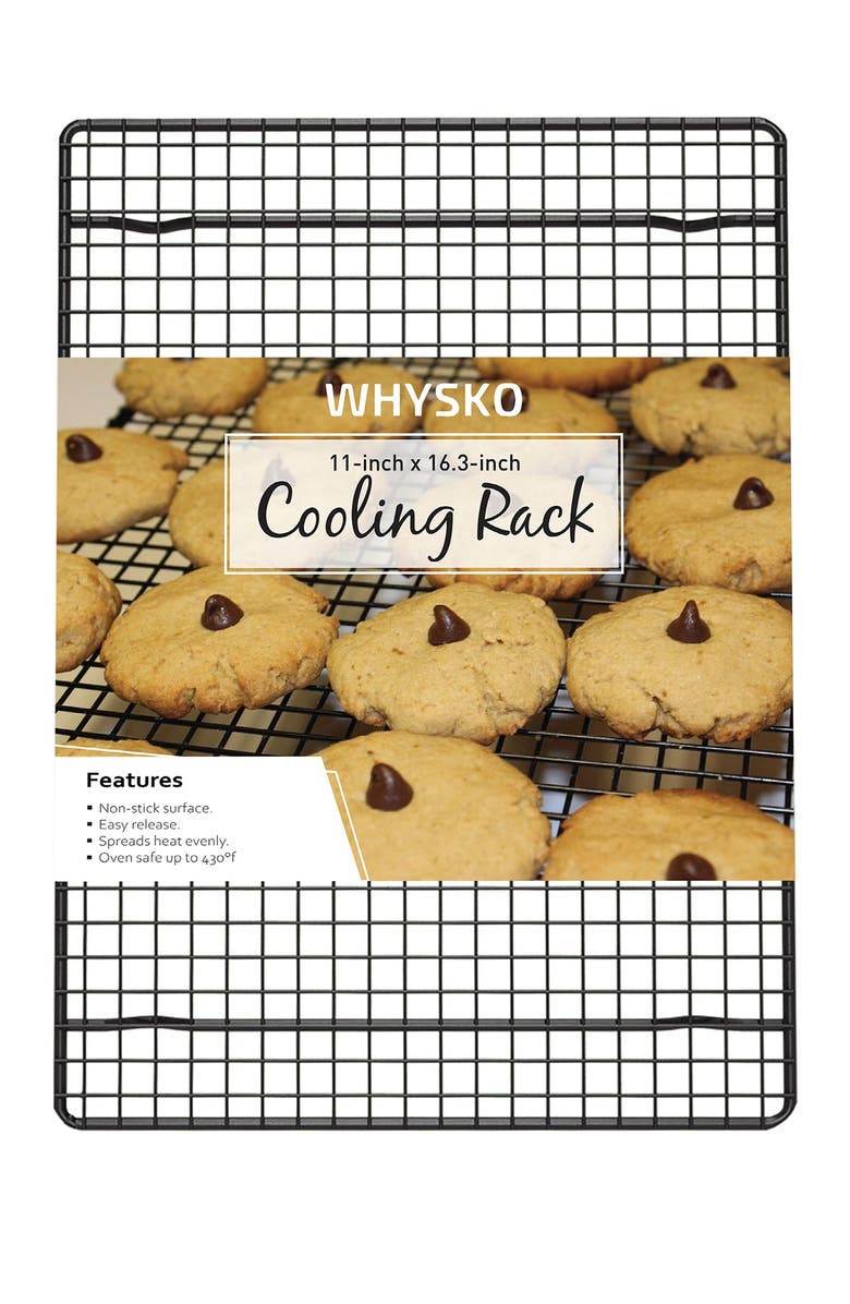 GLOMERY Non Stick Cooling Rack for Baking, Large 11.75 x 17 Fits Half ...