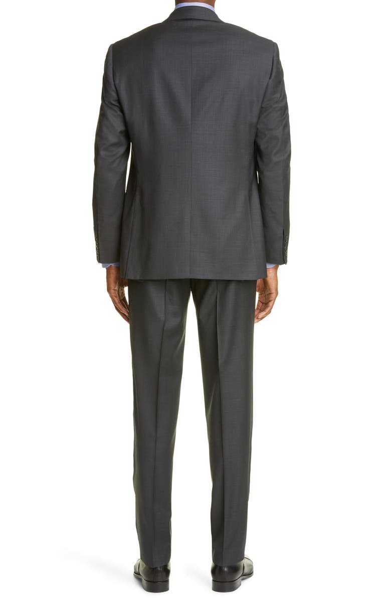 Canali Siena Micro Texture Wool Suit | Nordstrom