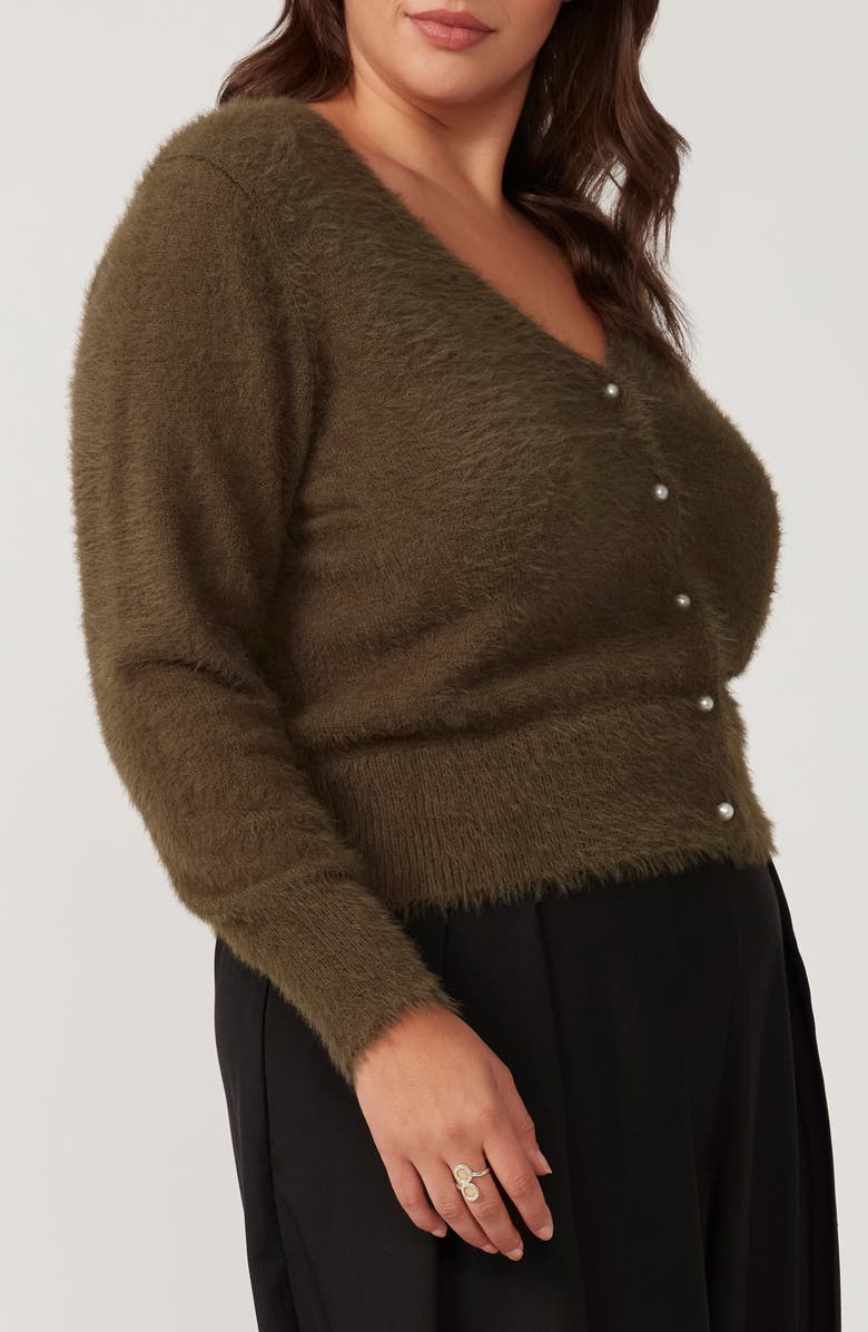 Estelle Camille Pearl Button Cardigan | Nordstromrack