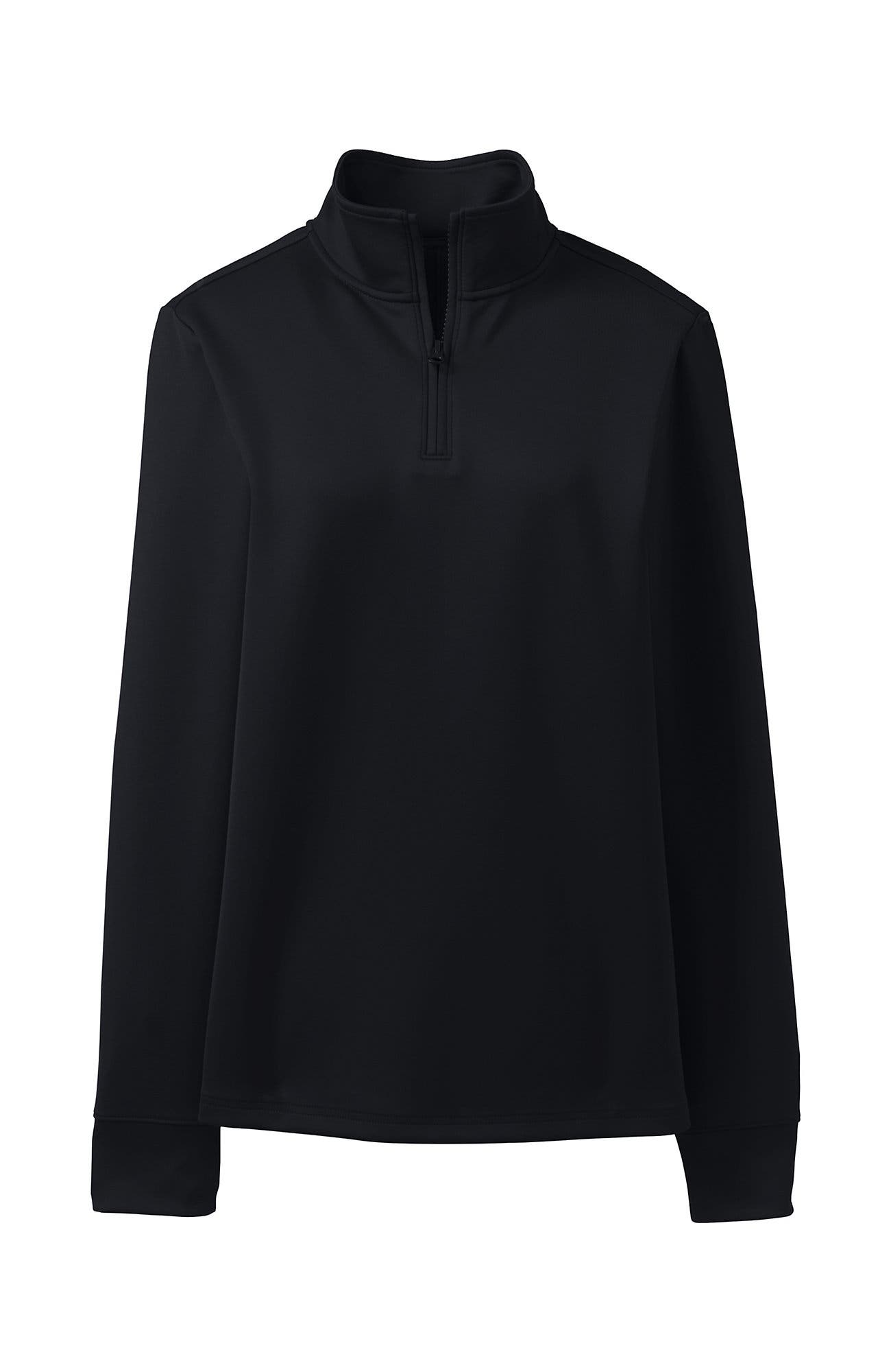 Lands' End School Uniform Quarter Zip Pullover | Nordstrom