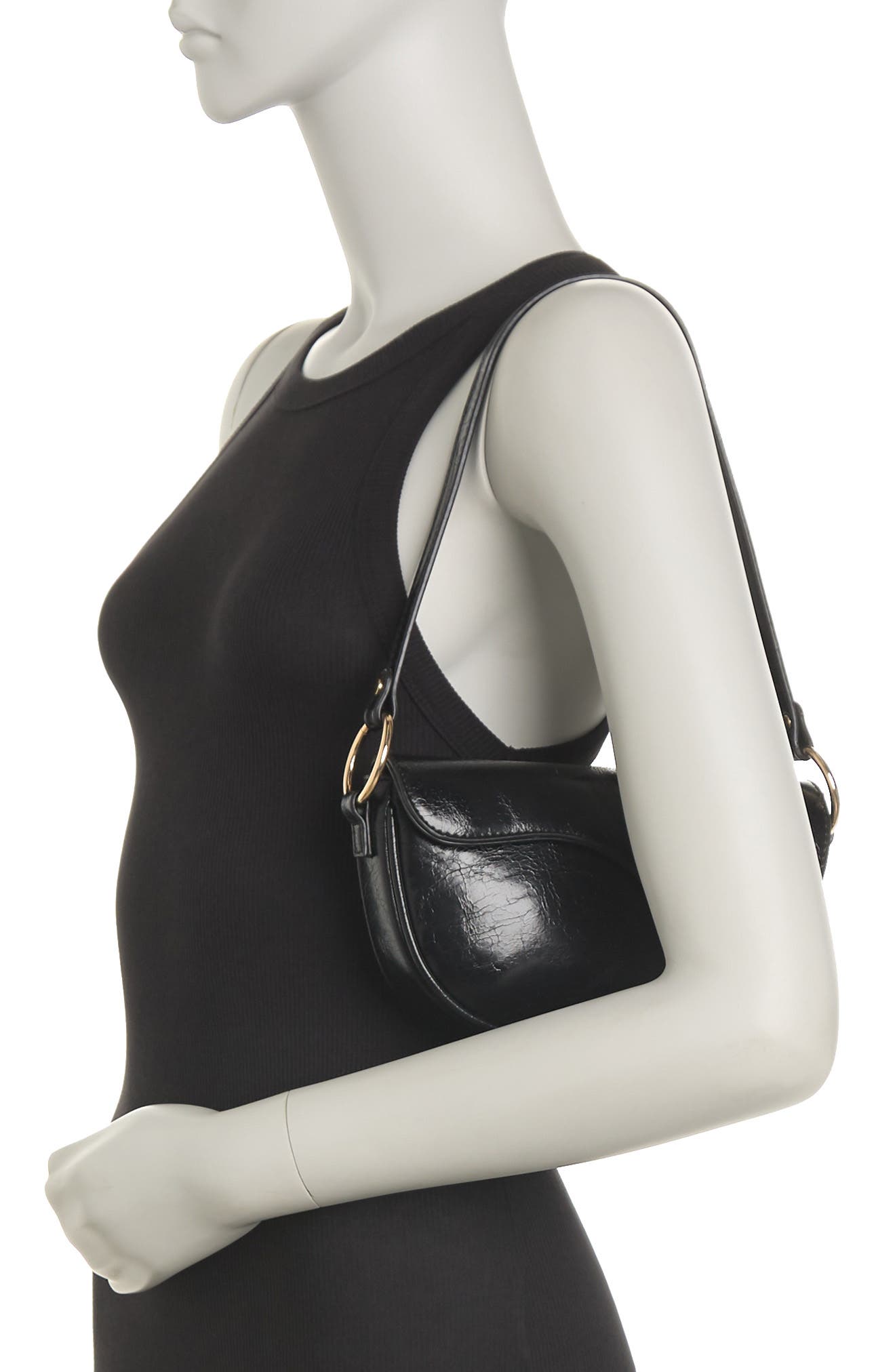 Street Level Abstract Flap Shoulder Bag | Nordstromrack
