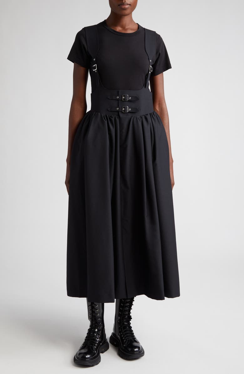 Noir Kei Ninomiya Tropical Wool Apron Dress | Nordstromrack