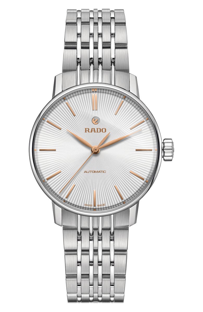 RADO Coupole Classic Automatic Bracelet Watch, 31mm | Nordstromrack
