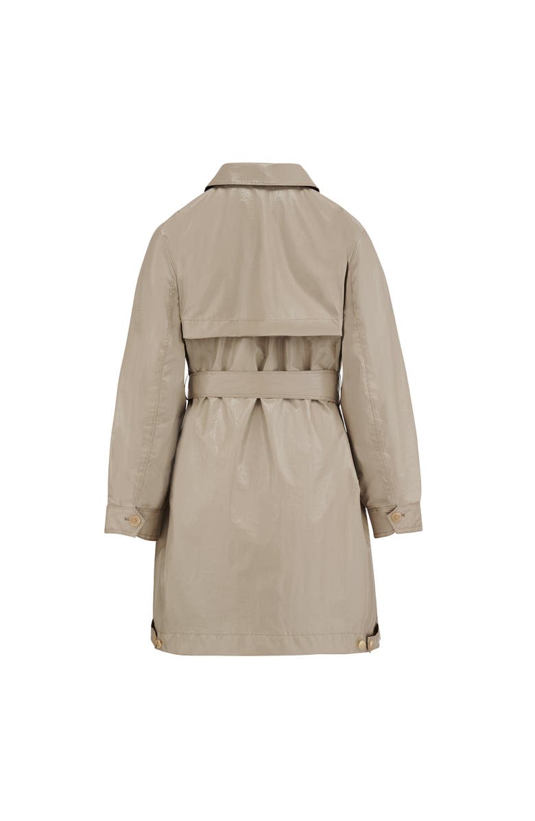 JANE POST Belted Safari Rain Jacket | Nordstrom