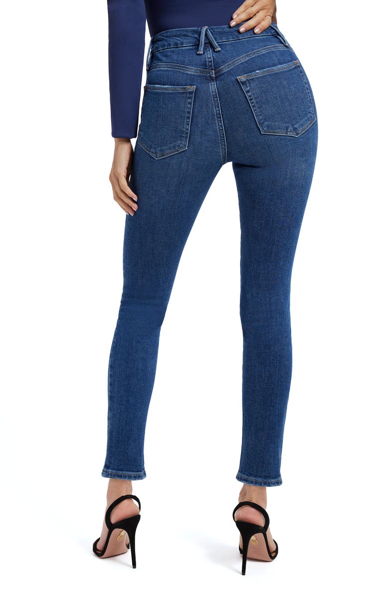 Good American Good Legs High Waist Cigarette Jeans | Nordstromrack