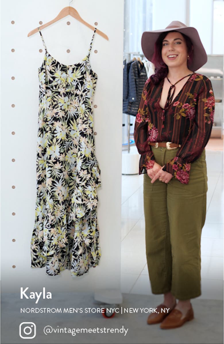 Volcom That's My Type Matte Satin Maxi Dress | Nordstromrack