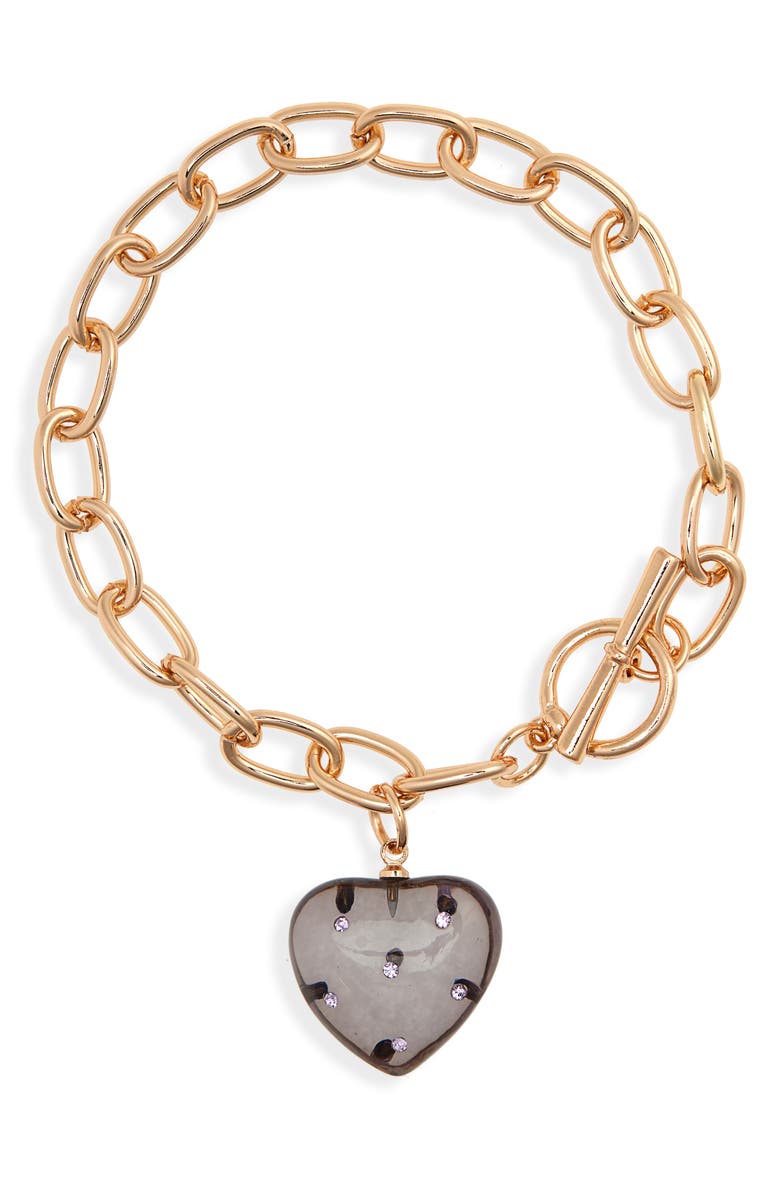 BP. Resin Heart Toggle Bracelet | Nordstromrack