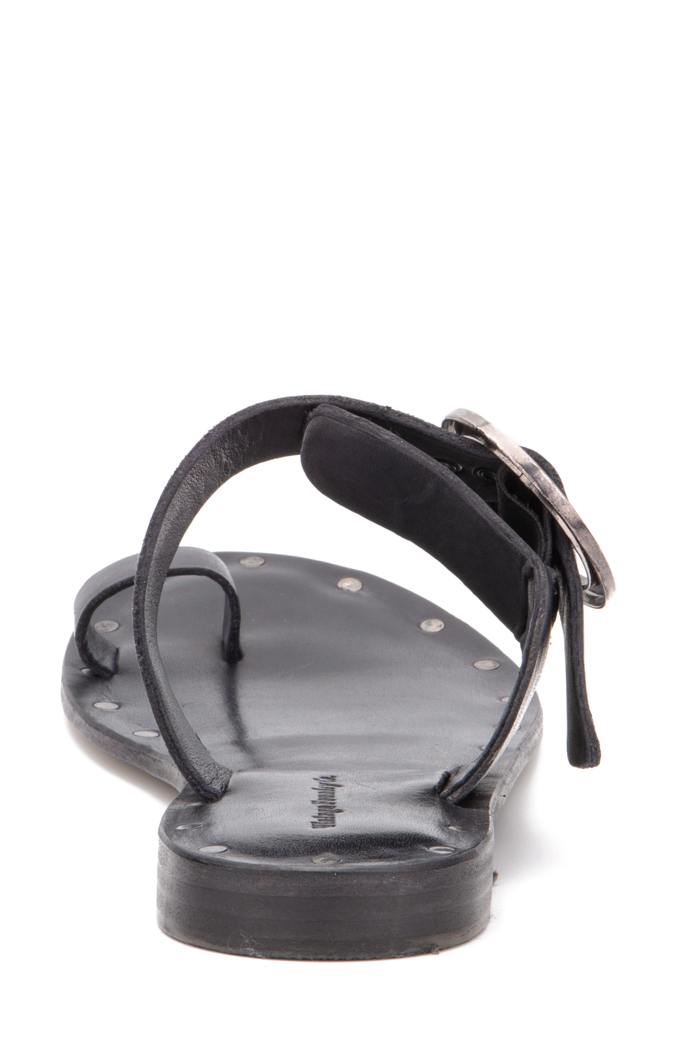VINTAGE FOUNDRY Lilith Leather Flat Sandal (Women) | Nordstromrack