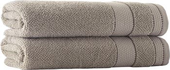 ENCHANTE HOME Monroe Turkish Cotton Baath Towel - Beige - Set of 2 ...