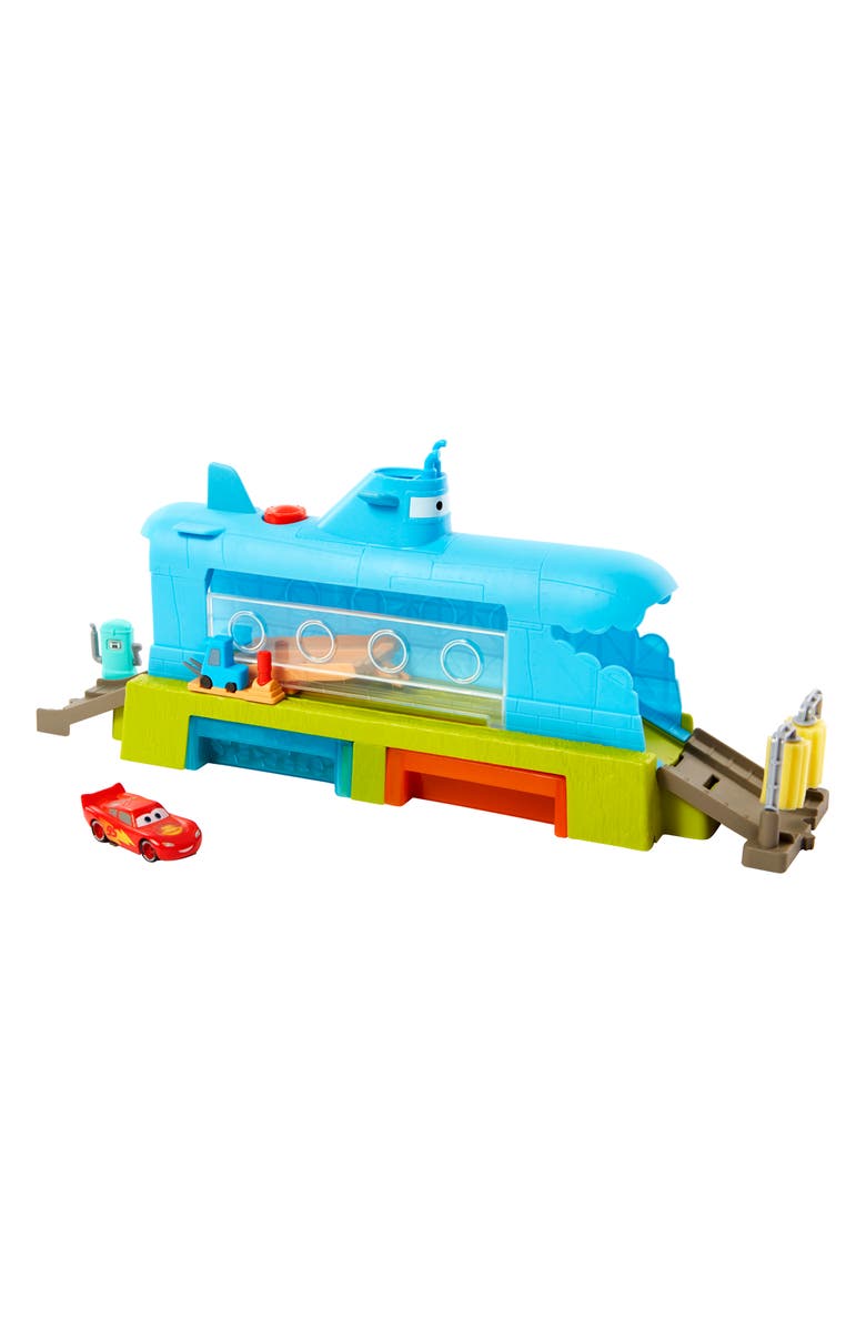 Mattel Disney® Pixar® Cars On The Road Color Change Submarine Car Wash ...
