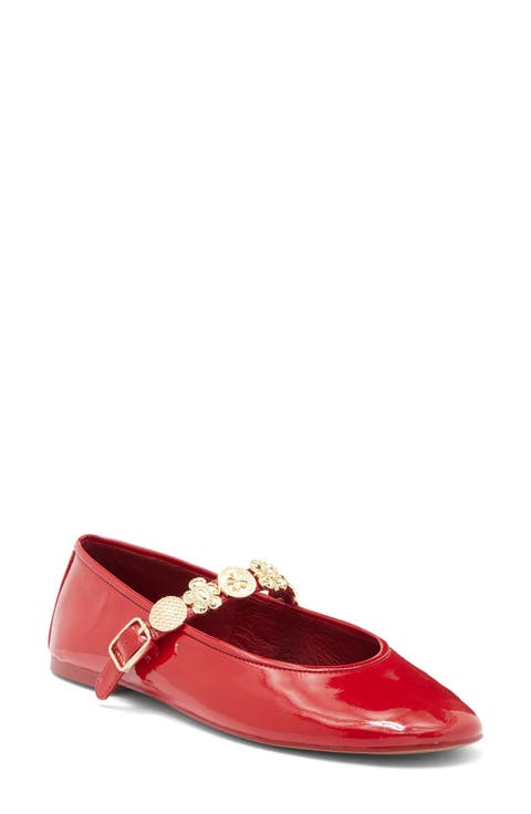 Red Ballet Flats for Women | Nordstrom