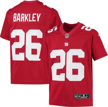 Nike Youth Nike Saquon Barkley Red New York Giants Inverted Team Game ...