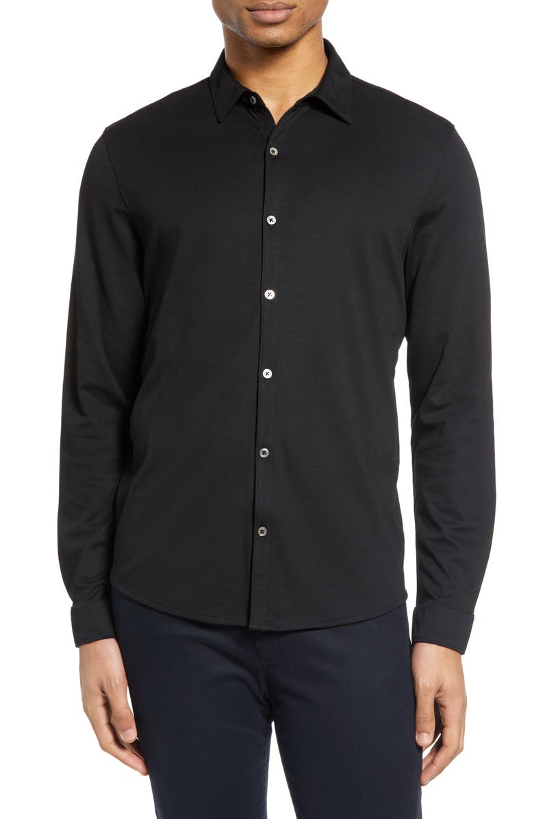 Zachary Prell Claxton Button-Up Knit Shirt | Nordstromrack