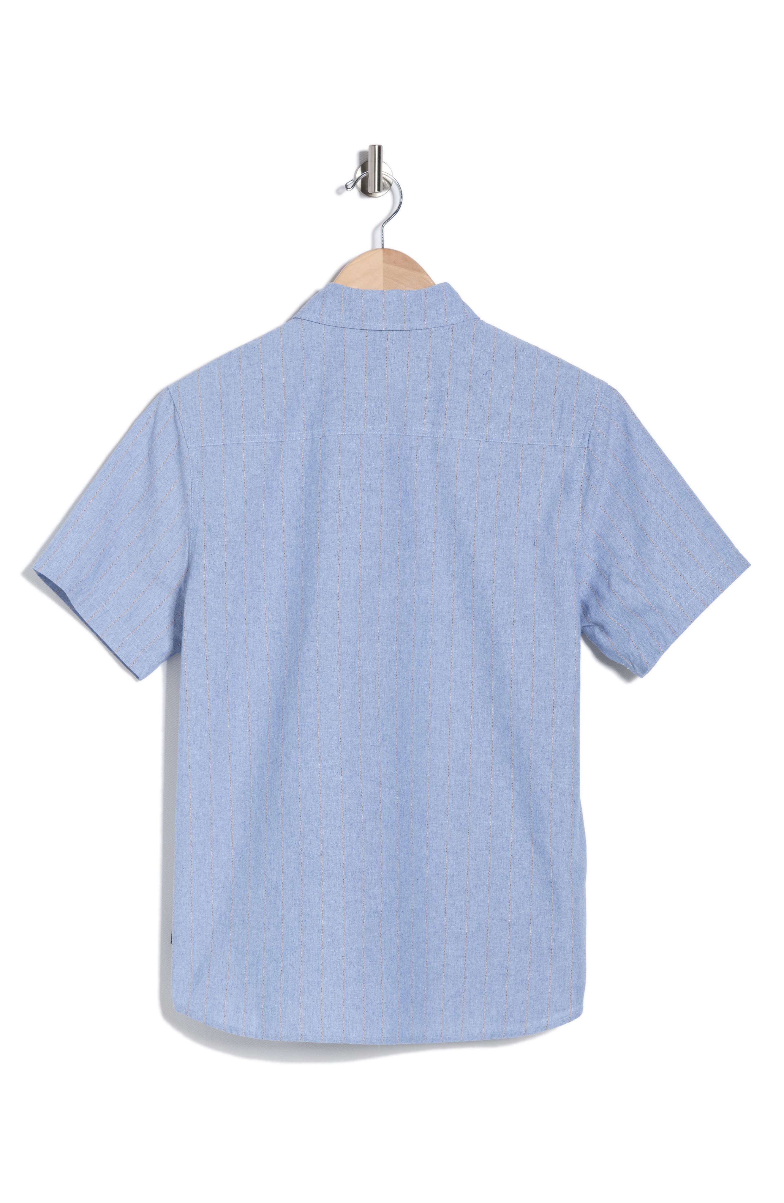 Augustine Short Sleeve Chambray Button-Up Shirt (Men) | Nordstromrack