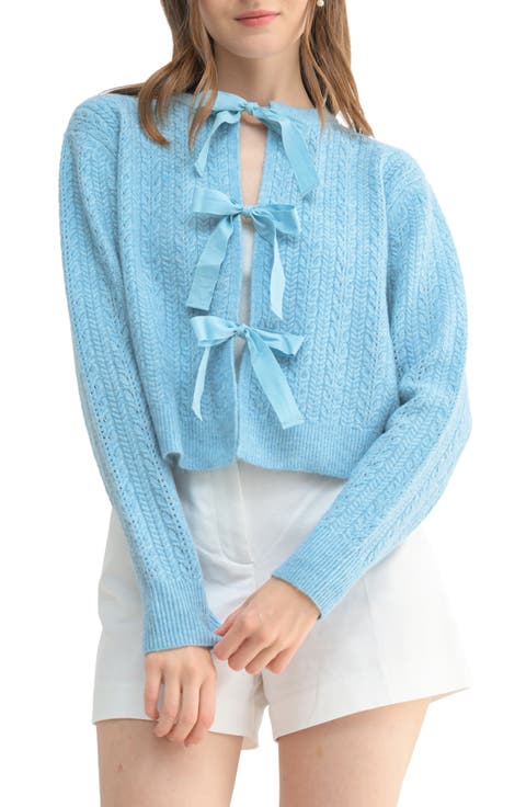 Women's Blue Cable Knit & Fair Isle Sweaters | Nordstrom
