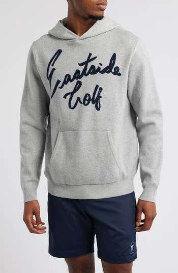 Eastside Golf Logo Intarsia Hooded Sweater | Nordstrom