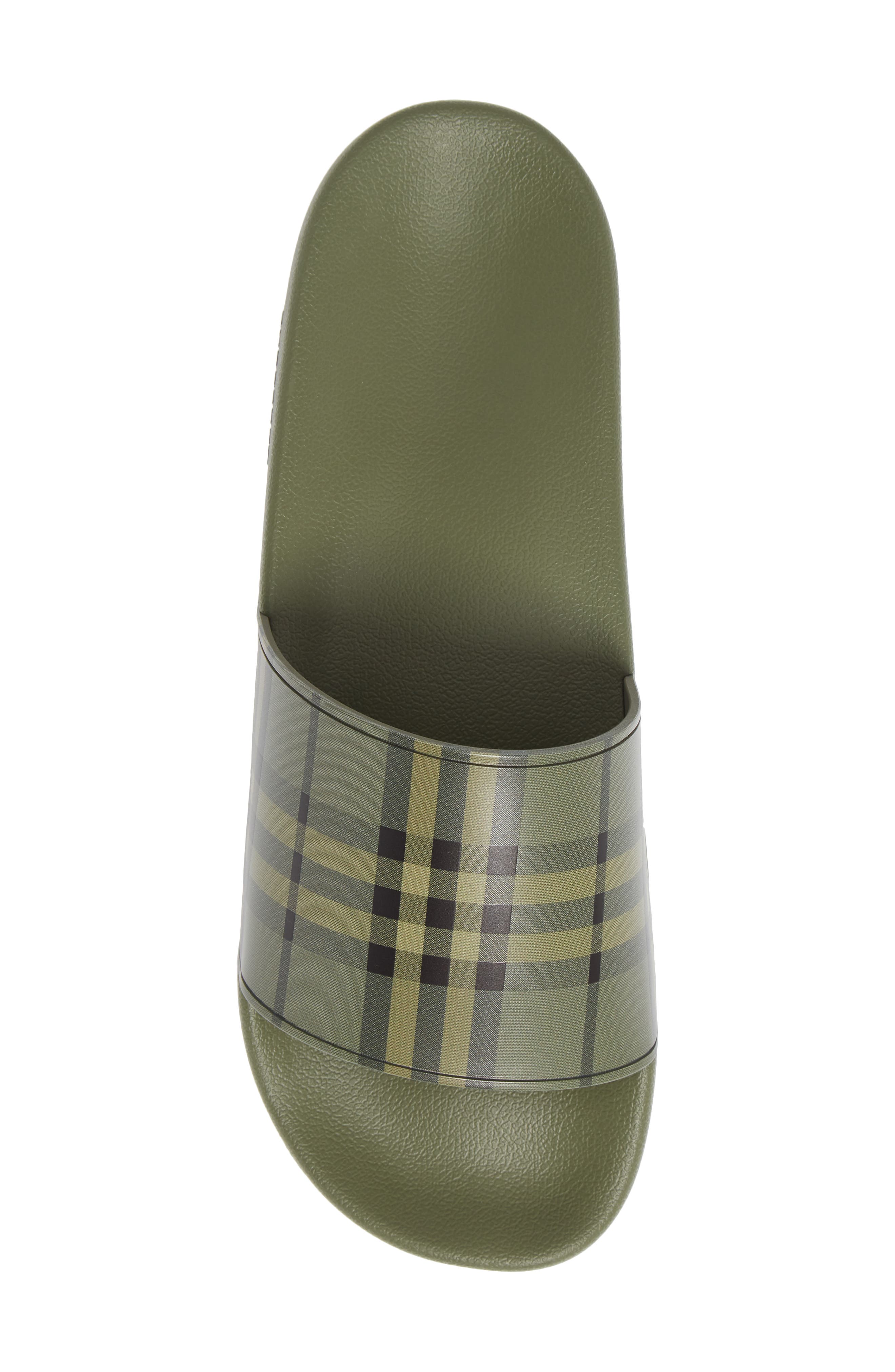 Burberry Furley Check Slide Sandal (Men) | Nordstromrack