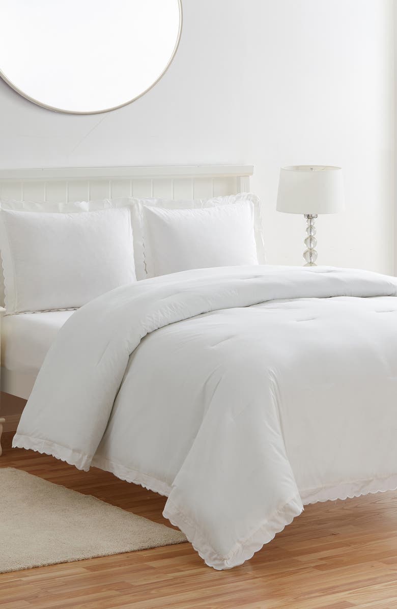 VCNY HOME Scalloped Edge 100% Cotton Comforter Set | Nordstromrack