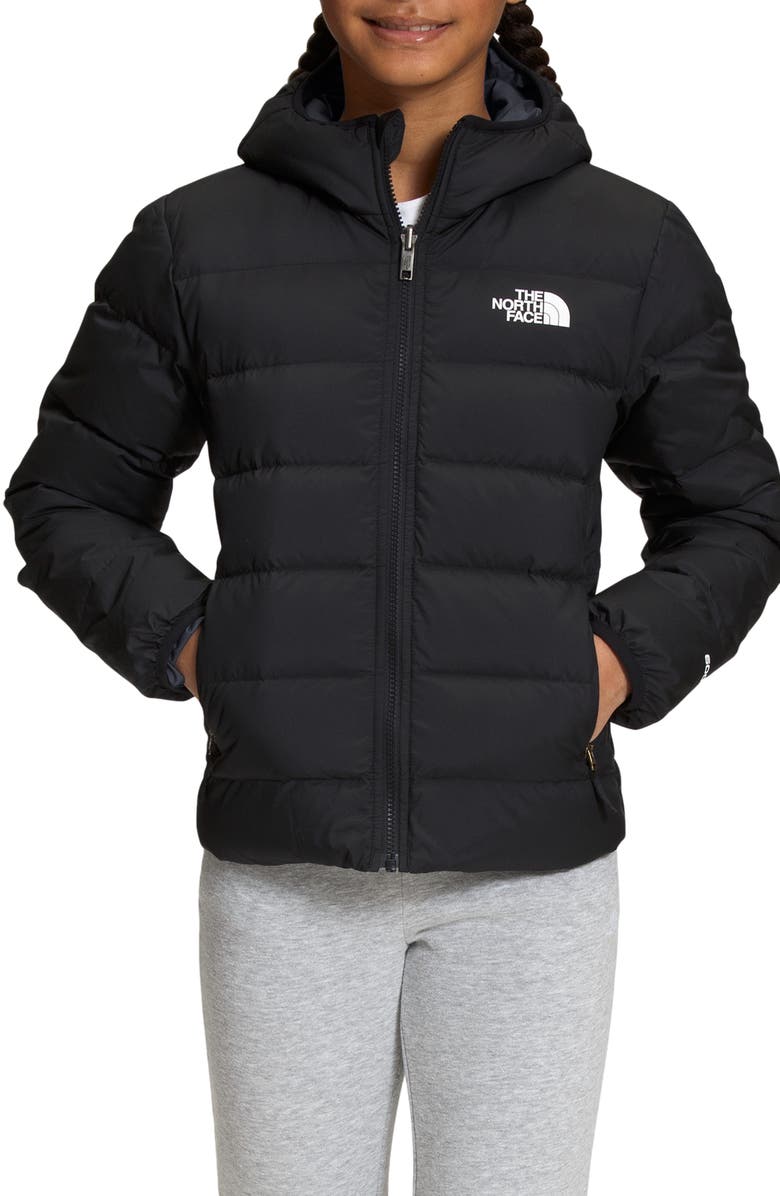 The North Face Kids' Reversible Hooded 600-Fill Power Down Jacket ...