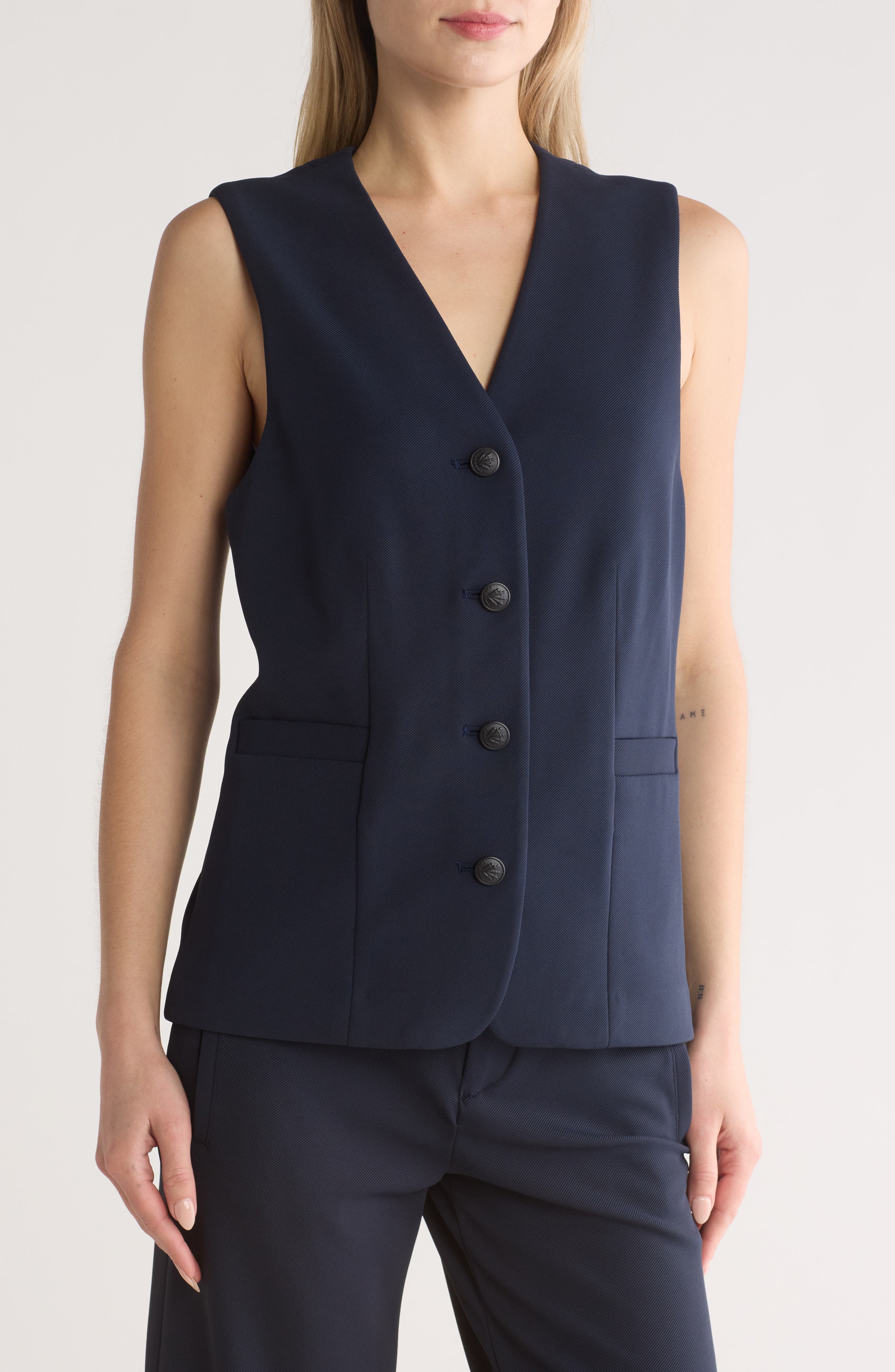rag & bone Stretch Woven Vest | Nordstromrack