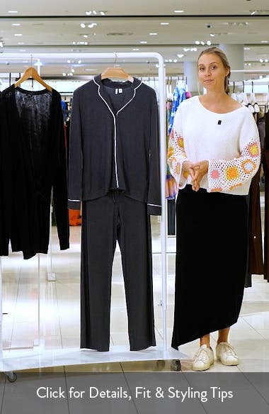 Nordstrom Brushed Hacci Pajamas | Nordstrom
