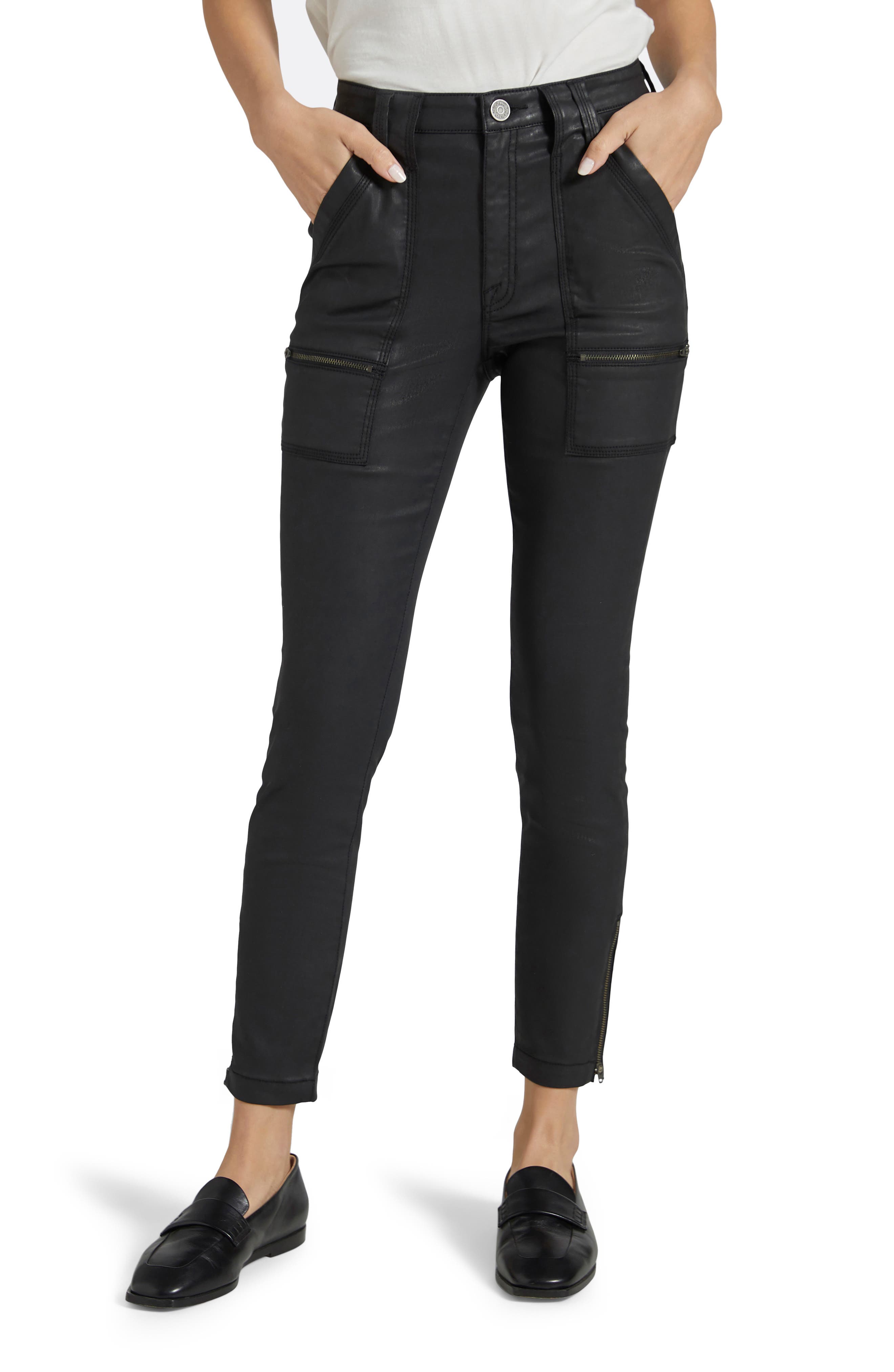 Joie Park High Waist Coated Utility Skinny Jeans | Nordstromrack