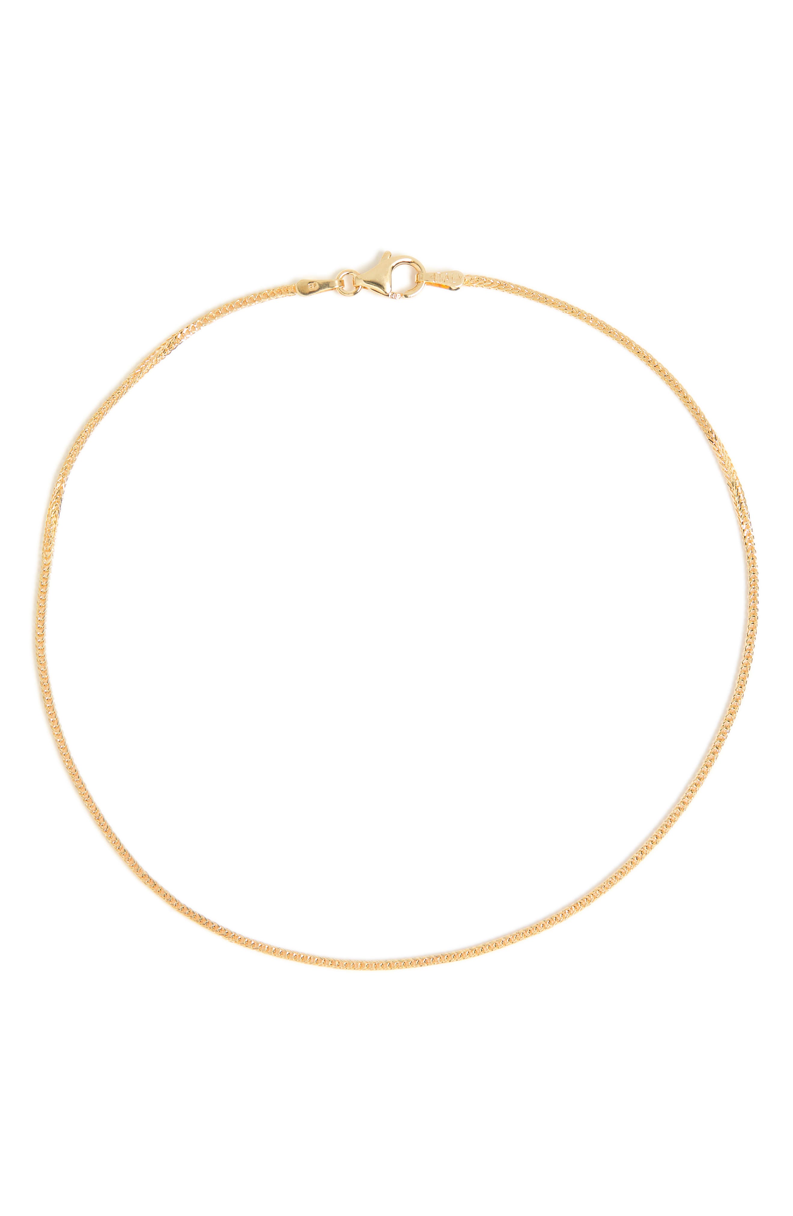 Bony Levy 14K Gold Snake Chain Anklet | Nordstromrack