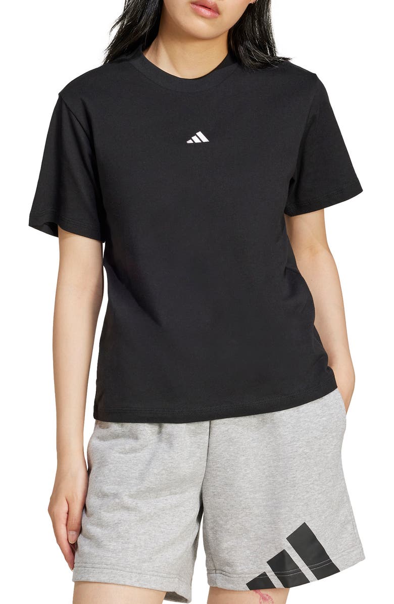 adidas Essentials Embroidered Logo Cotton T-Shirt | Nordstromrack