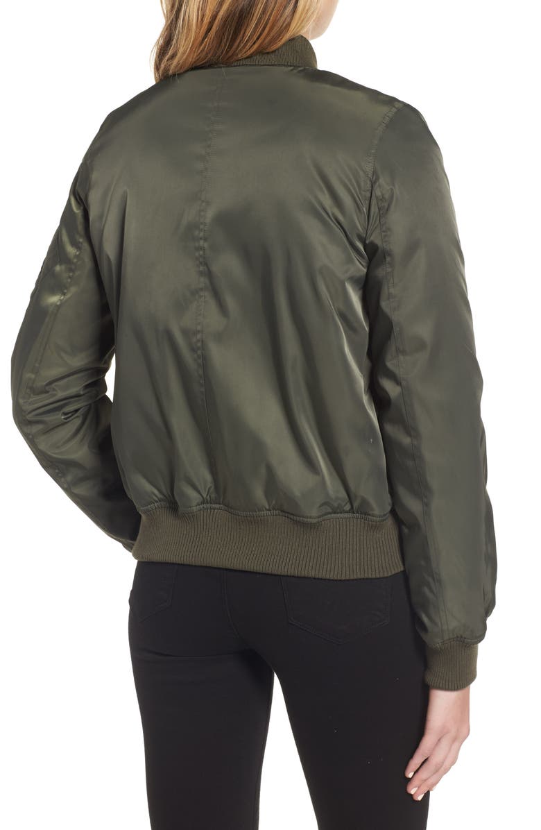 Steve Madden Lace Detail Bomber Jacket | Nordstromrack