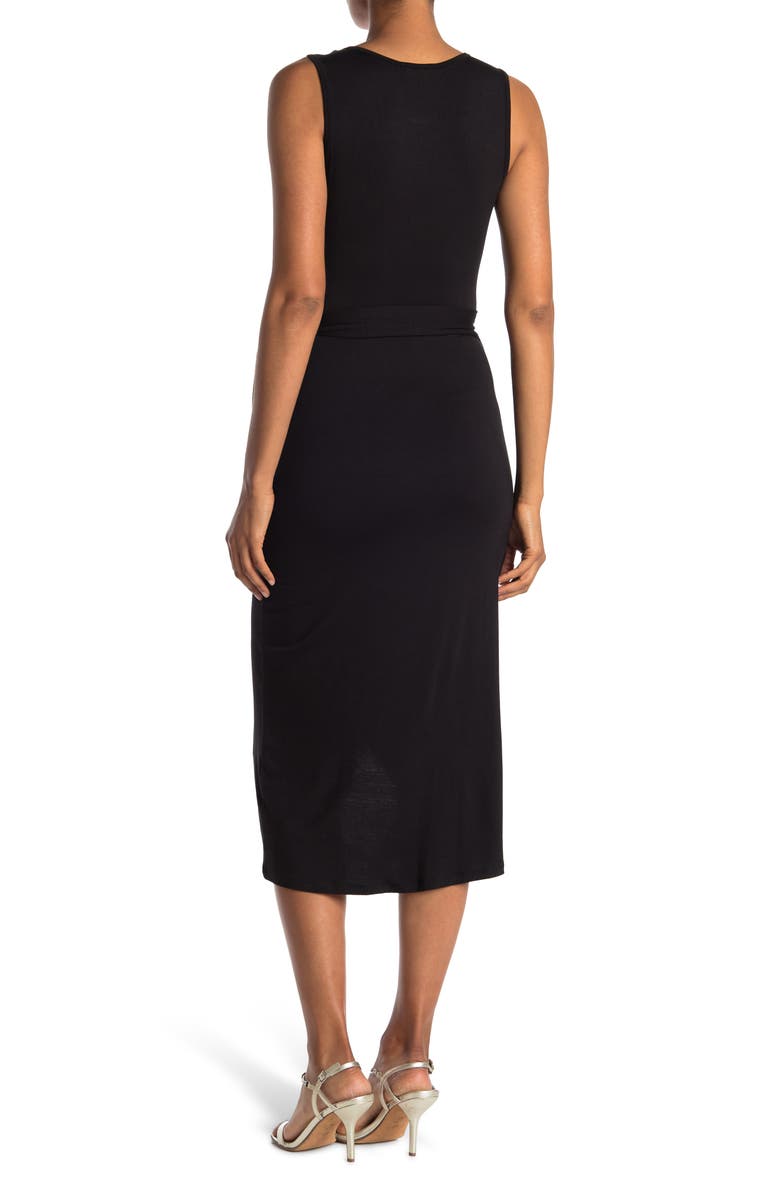 Calvin Klein Mock Wrap High/Low Tank Dress | Nordstromrack