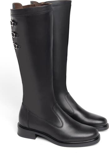 NeroGiardini Buckled Up Knee High Riding Boot (Women) | Nordstromrack