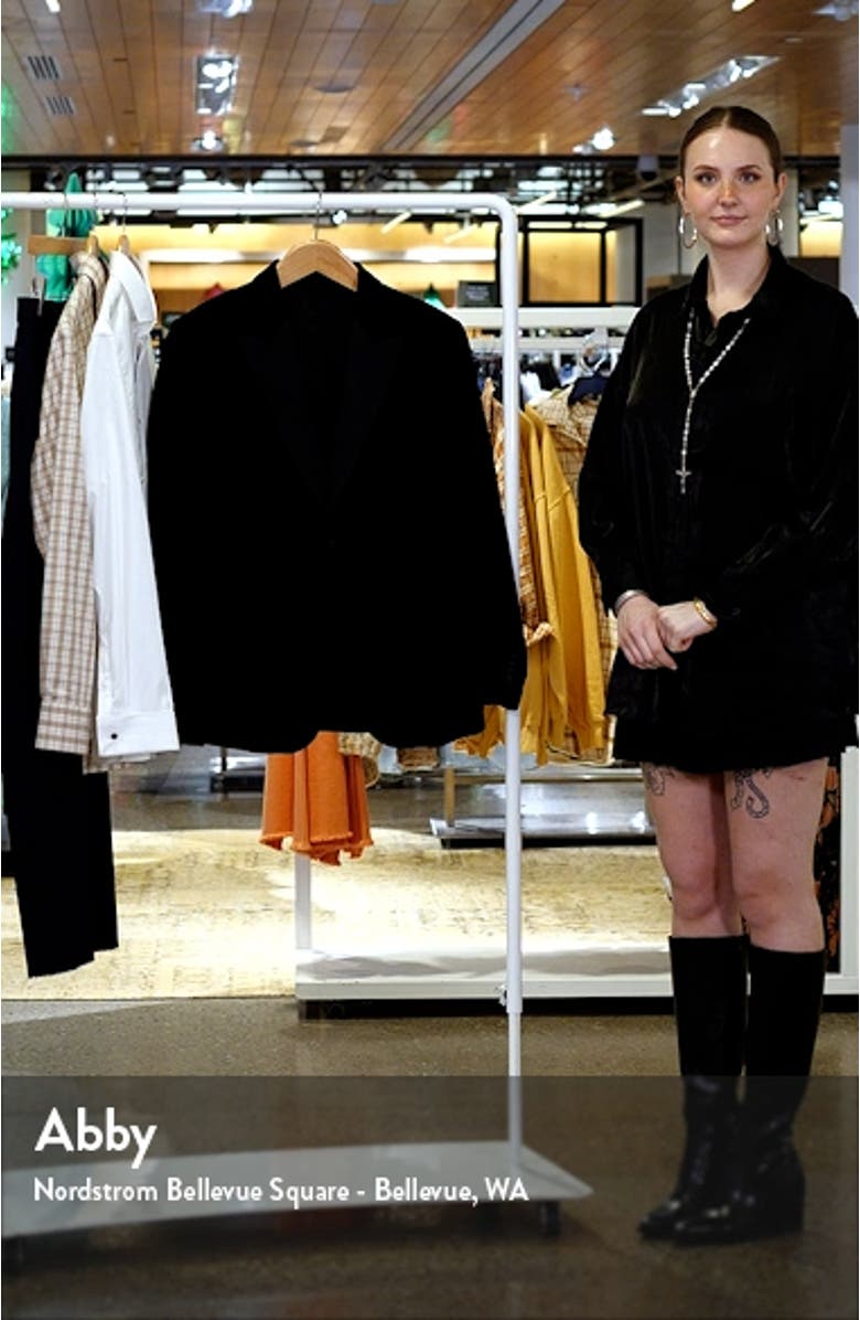 Emporio Armani Velvet Dinner Jacket | Nordstrom