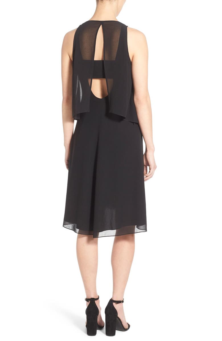 Trouvé Double Layer Shift Dress | Nordstrom