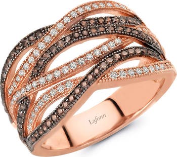 Lafonn Labyrinth Simulated Diamond Band Ring | Nordstromrack