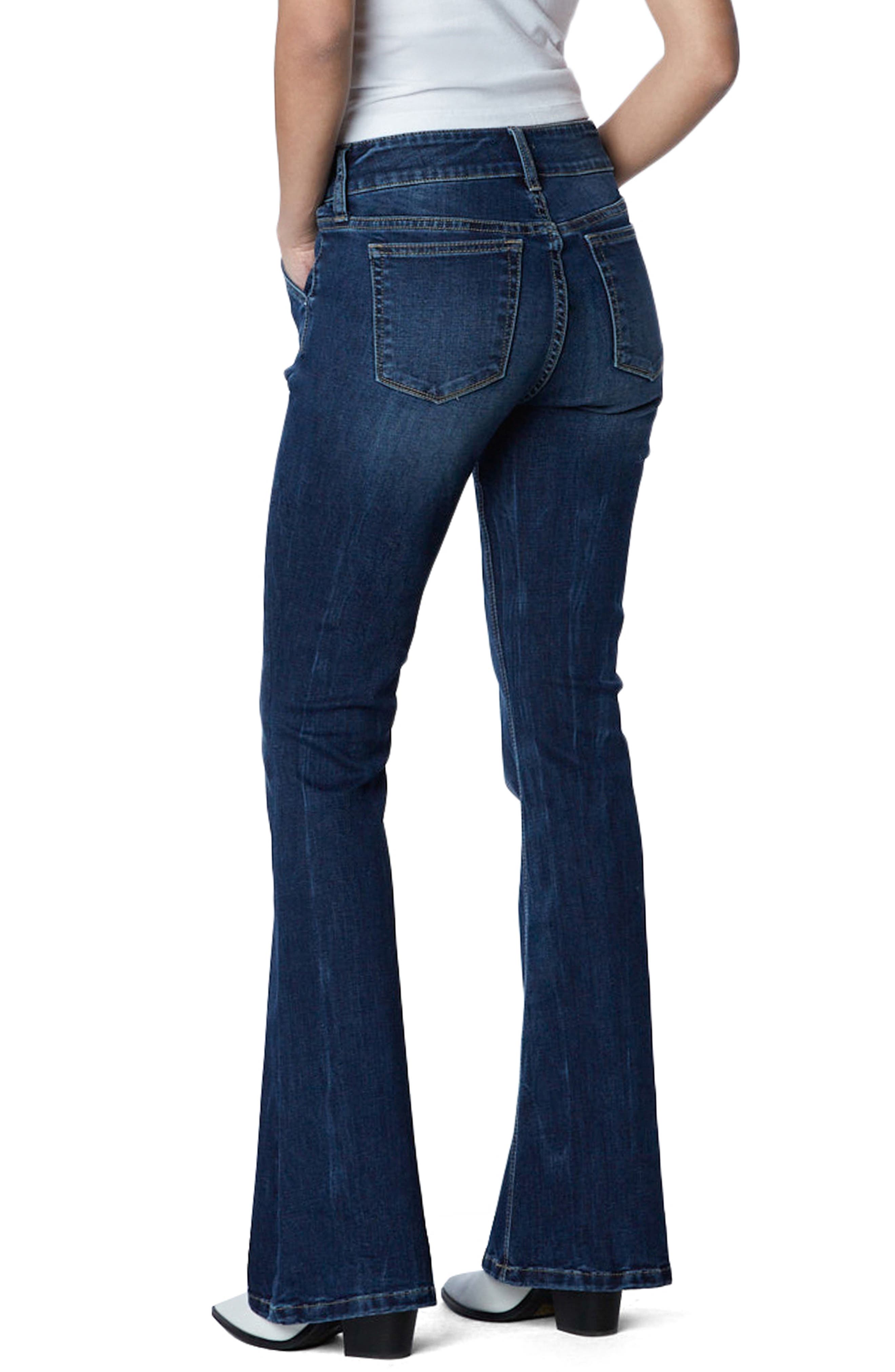 HINT OF BLU Fun Slim Fit Flare Jeans | Nordstrom
