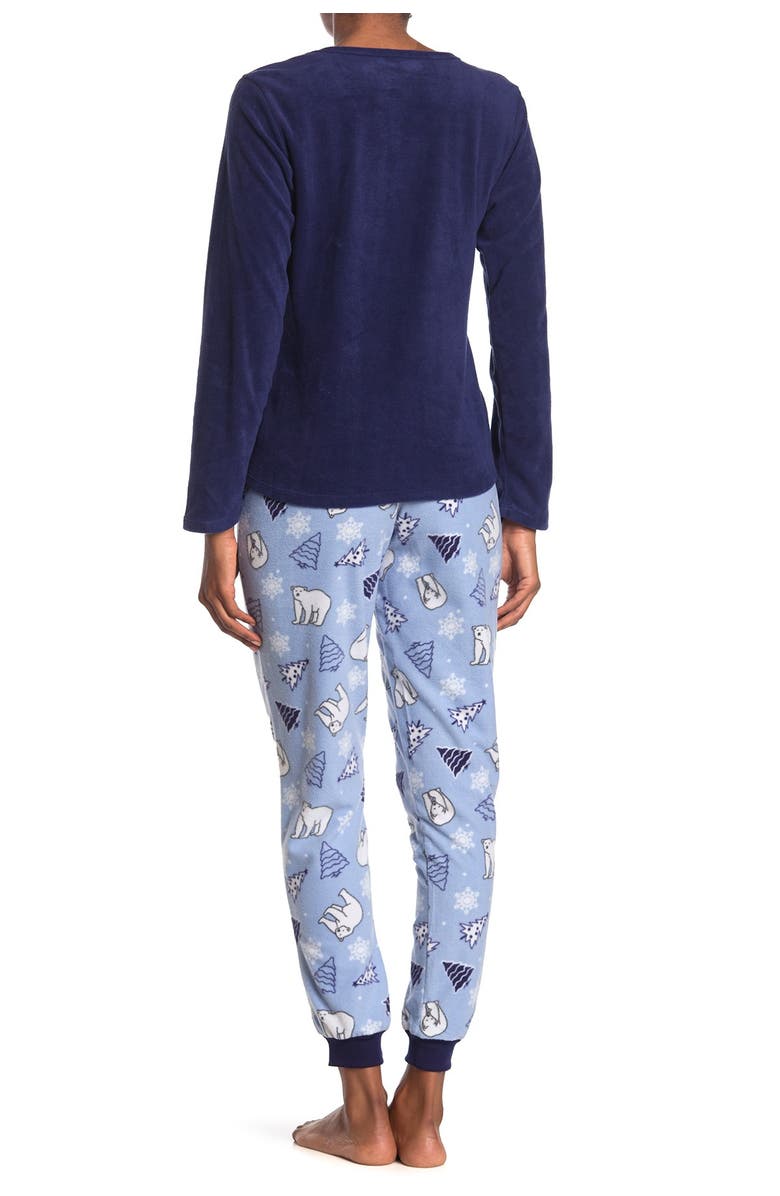 PJ COUTURE Printed Top & Pants 2-Piece Pajama Set | Nordstromrack