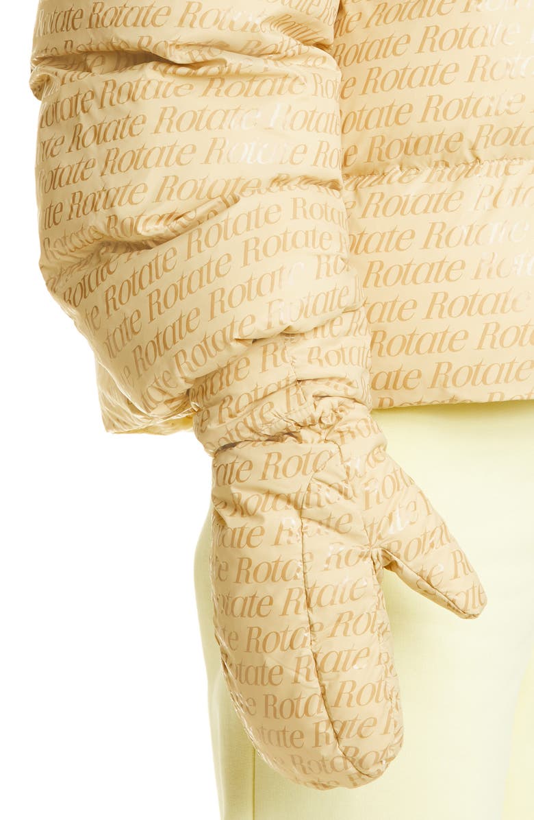 ROTATE Tina Puffer Jacket with Mittens | Nordstrom