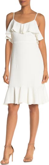 trina Trina Turk Mosey Ruffled Sleeveless Flounce Dress | Nordstromrack