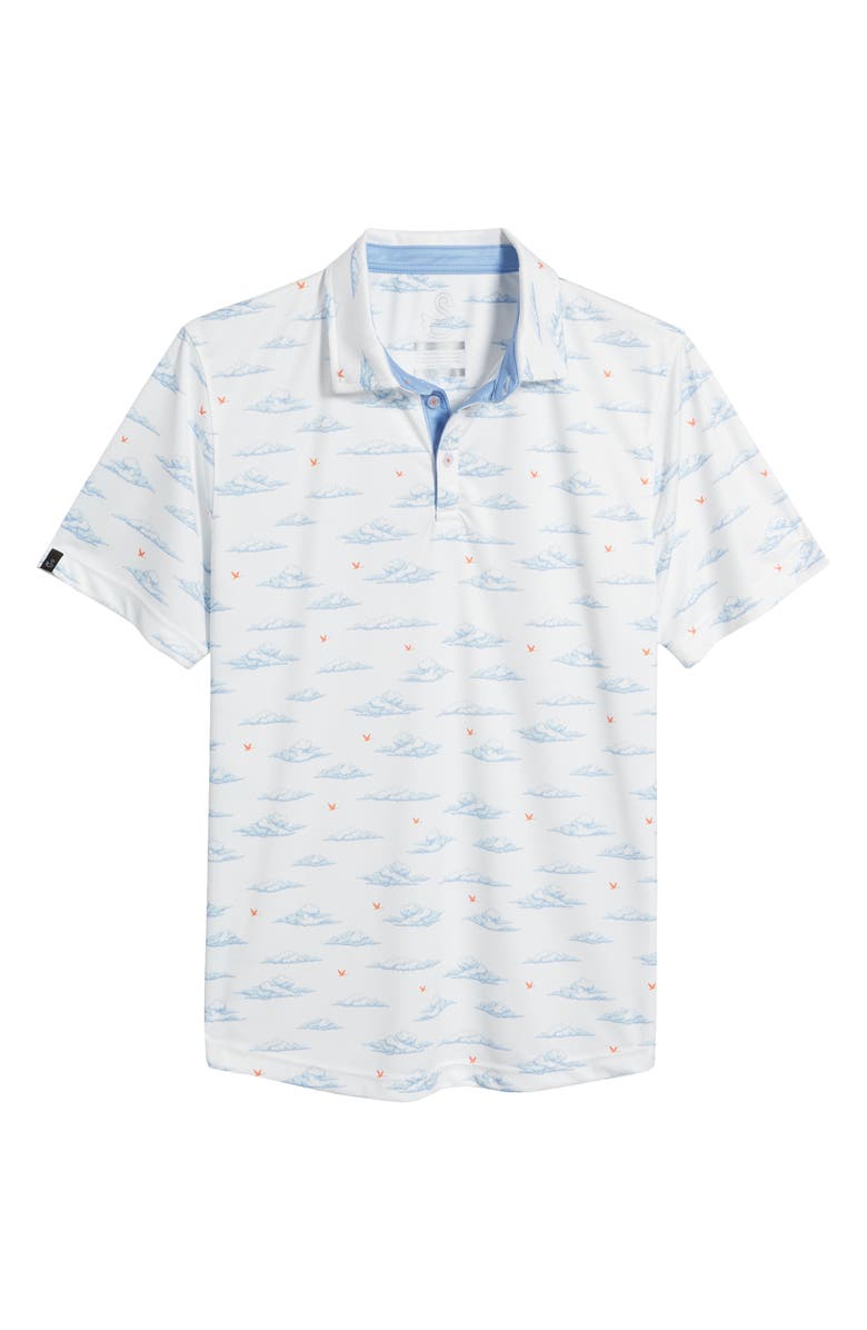 Swannies Gusto Cloud Print Golf Polo | Nordstromrack