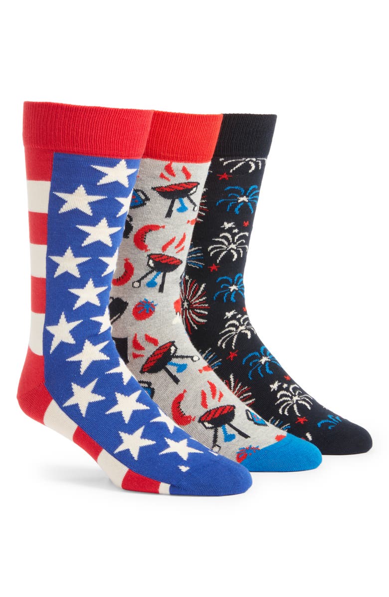 Happy Socks 3-Piece Assorted Sock Set | Nordstromrack
