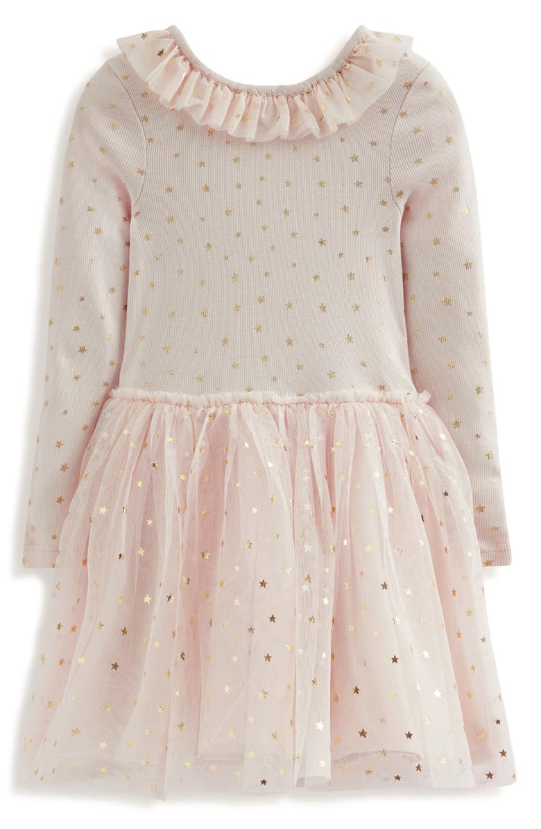 Mini Boden Kids' Rose Twirly Tulle Party Dress | Nordstromrack