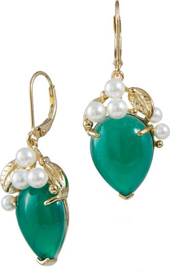 SAVVY CIE JEWELS 18K Gold Plated Sterling Silver Freshwater Pearls ...
