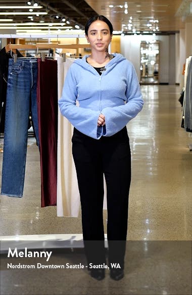 Florence by Mills Cozy Crop Zip Sweater Hoodie | Nordstromrack