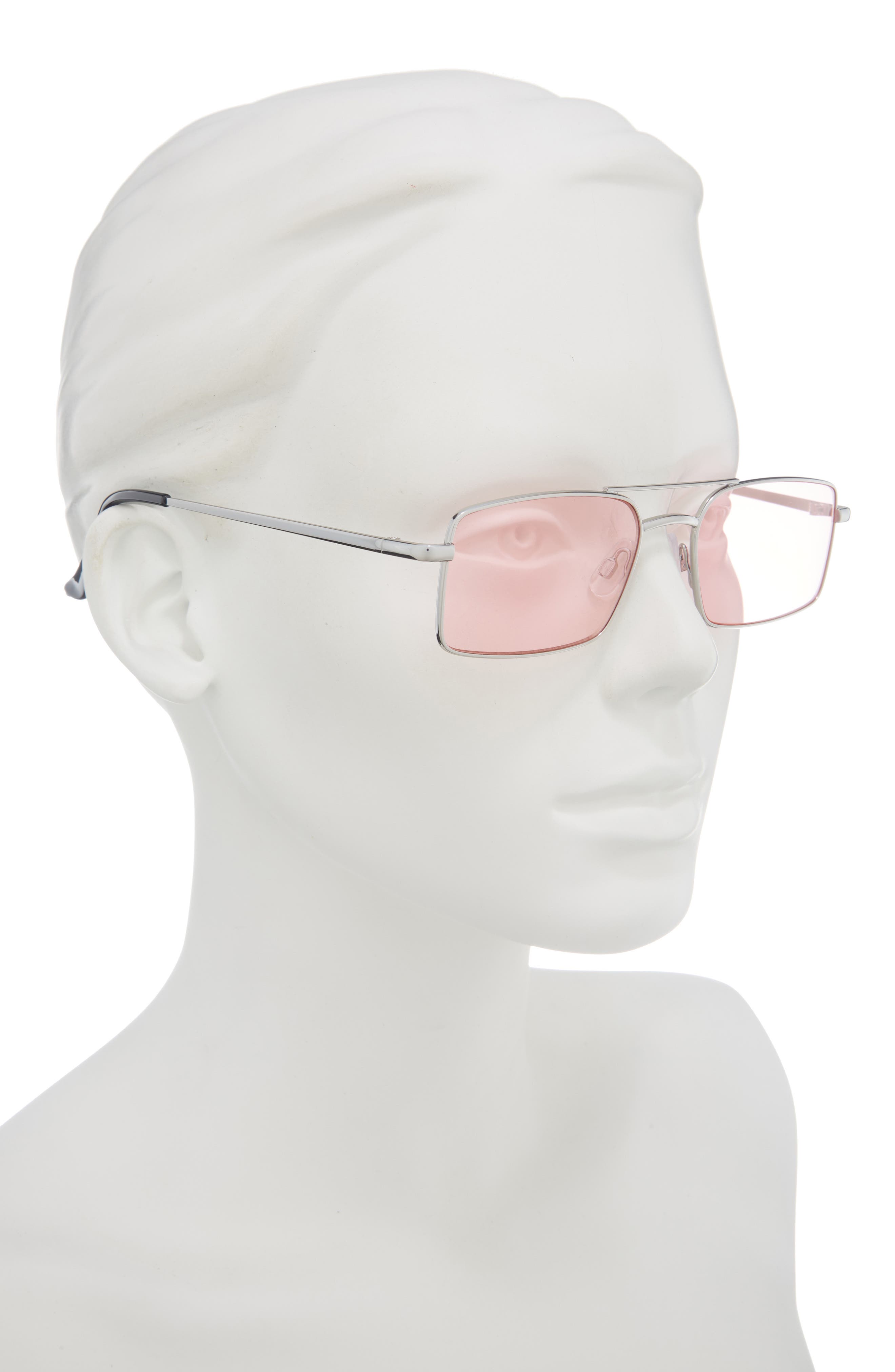 BP. Gradient Rectangular Aviator Sunglasses | Nordstrom